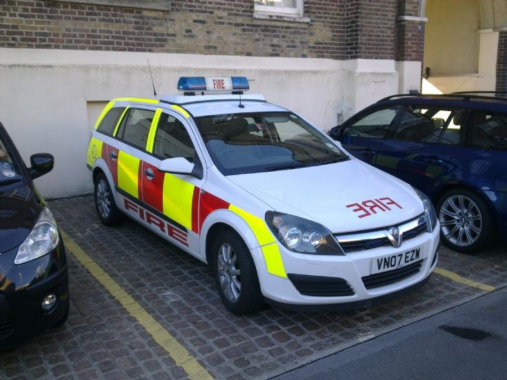 London Fire Brigade Staff Car
