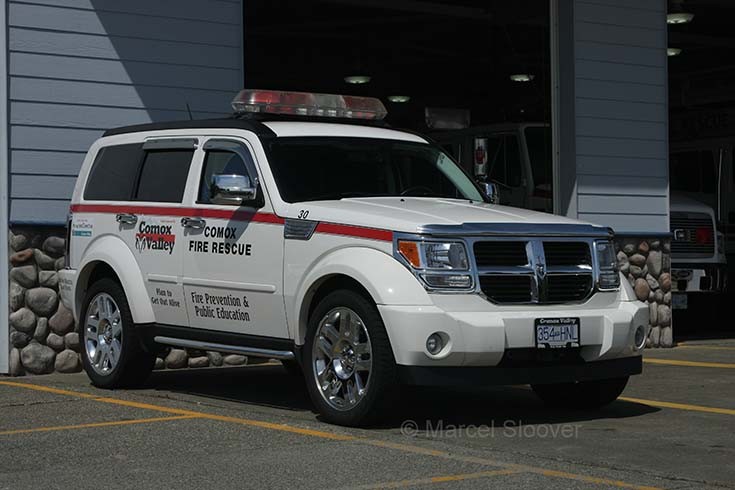 Dodge Nitro Comox Fire department