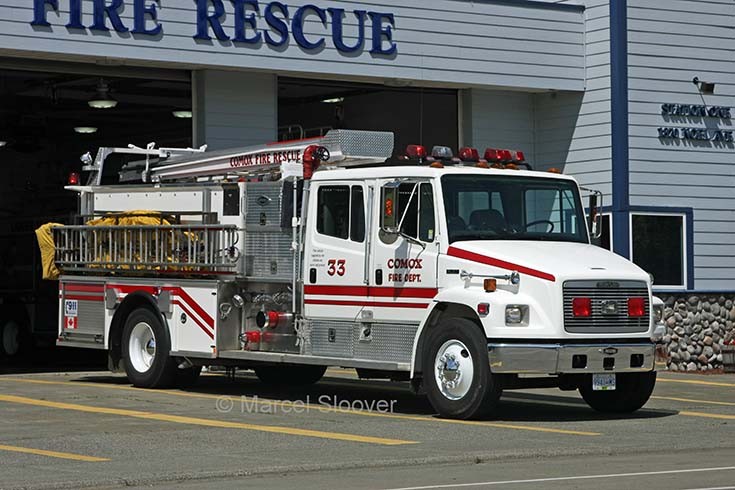 Engine 33 Comox Fire department Canada