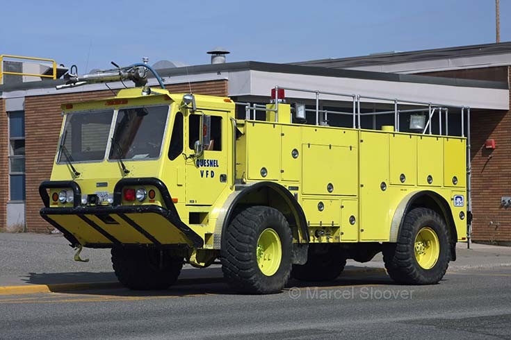 Fire Engines Photos - Amertek Crashtender Quesnel Fire dept.