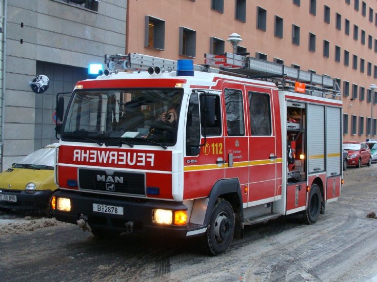 Fire Engines Photos - MAN Feuerwehr Berlin - Germany B2878