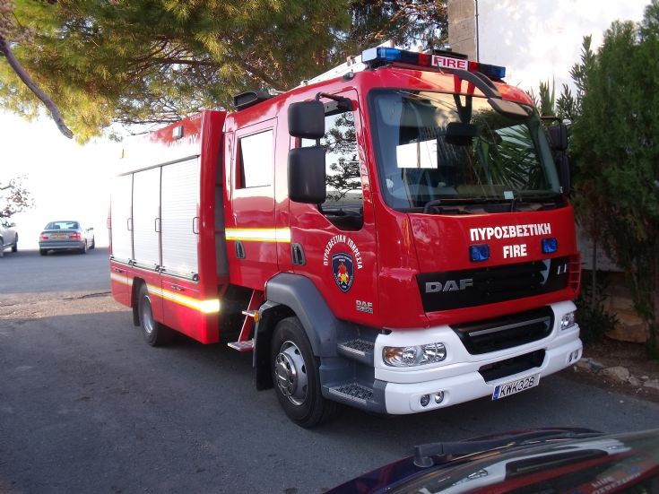 Fire Engines Photos - DAF Fire Appliance Cyprus