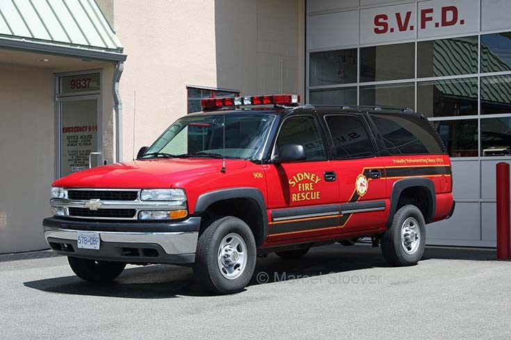 Fire Engines Photos - Sidney BC Canada Chevrolet