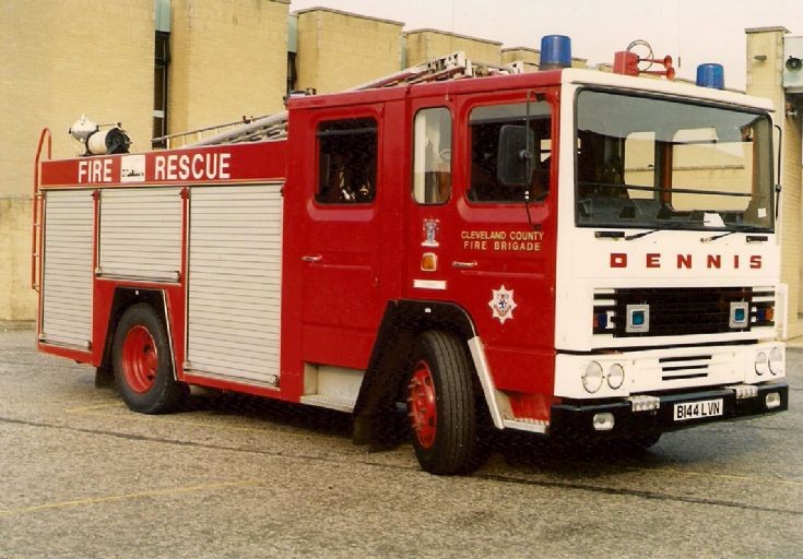 Fire Engines Photos - B144 LVN EX CLEVELAND COUNTY