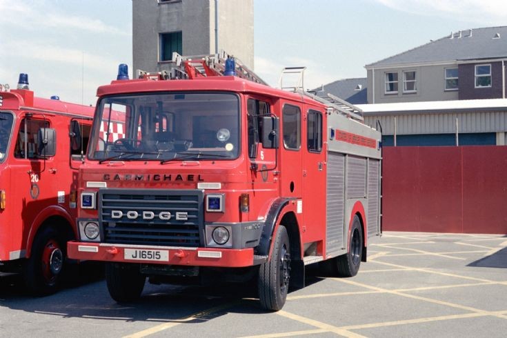Fire Engines Photos - Dodge/Carmichael States of Jersey 1990.