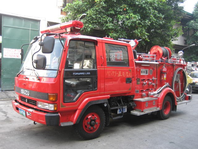 Fire Engines Photos - Isuzu Forward Morita Fire Truck