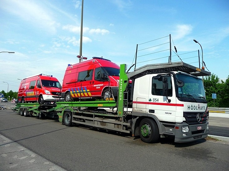 Two fire engines delivered