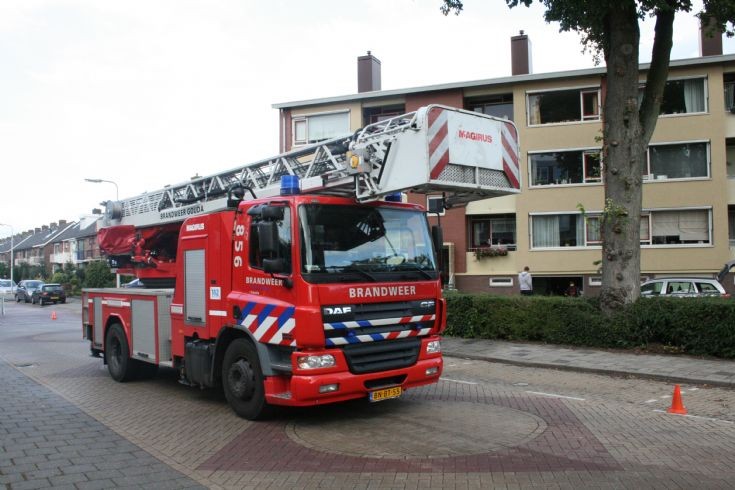 Fire Engines Photos - DAF Magirus Ladder brandweer Gouda