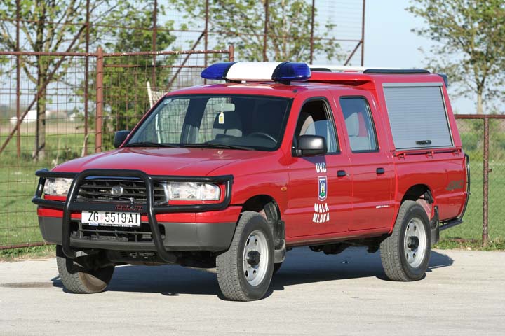 Fire Engines Photos - Light Fire Appliance FB Mala Mlaka Zagreb Croatia