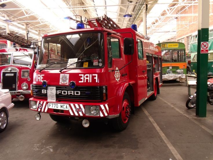 Fire Engines Photos - Bedford TL Pump Ladder