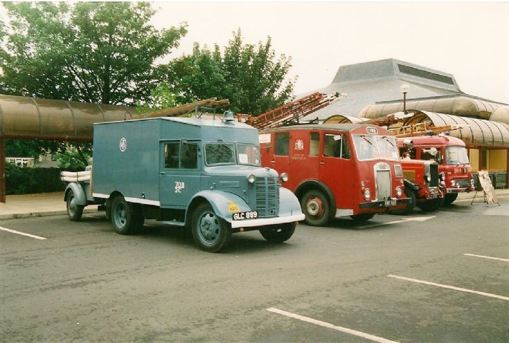 Fire Engines Photos - Austin K2 GLC 889 in Bath