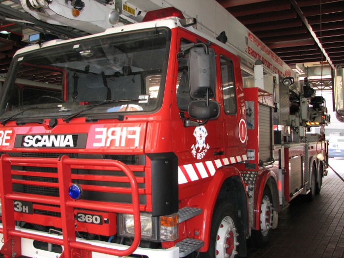 Metropolitian Fire Brigade Melbourne Scania Bronto