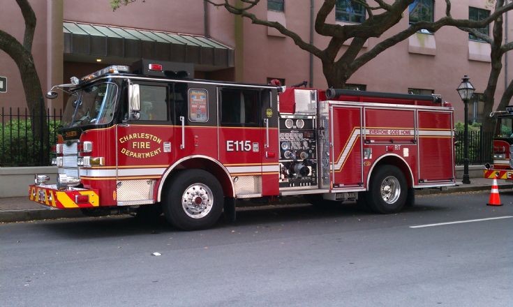 Engine 115 of the Charleston Fire Department, SC