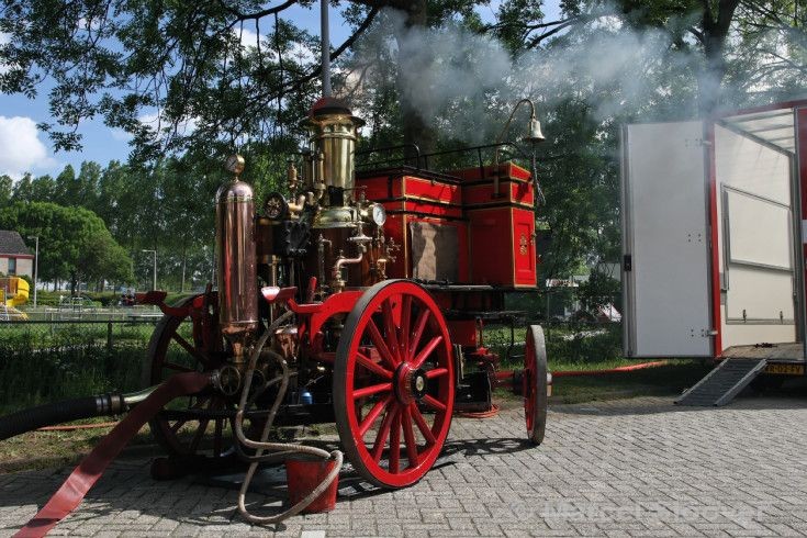 Fire Engines Photos - Steam Engine Shand Mason
