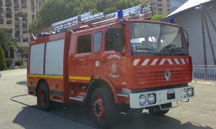Monaco fire truck.