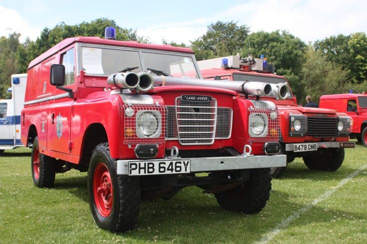 PHB 646Y & B478DMB Land Rover Saxon L4Ps