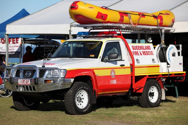 Fire Engines Photos - Nissan , Bushfire/Swift Water Rescue vehicle