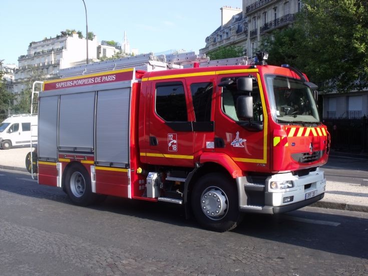 Renault new generation fire truck.