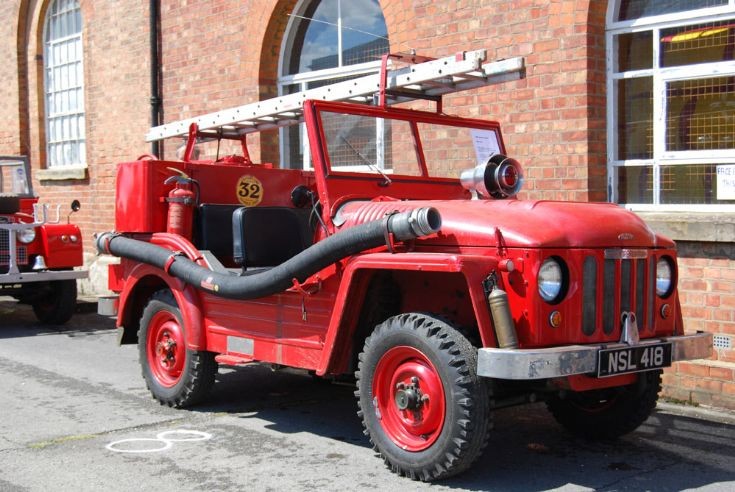 Fire Engines Photos - Fire Armour/Austin Champ NSL 418