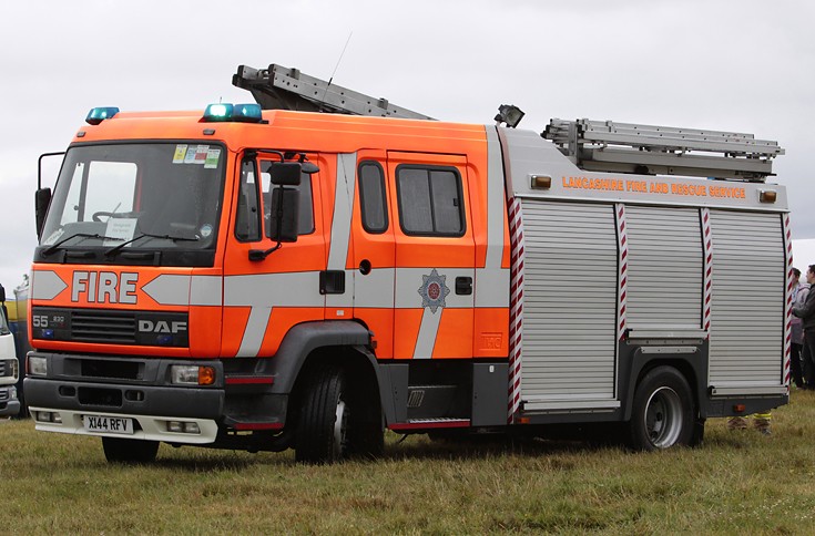 Fire Engines Photos - Lancashire Fire And Rescue Service DAF 55