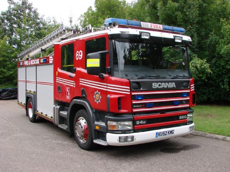B&LF&RS Scania, Woburn FS Open Day