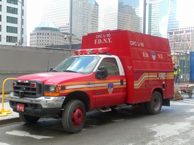 Fire Engines Photos - Ford FDNY CPC unit