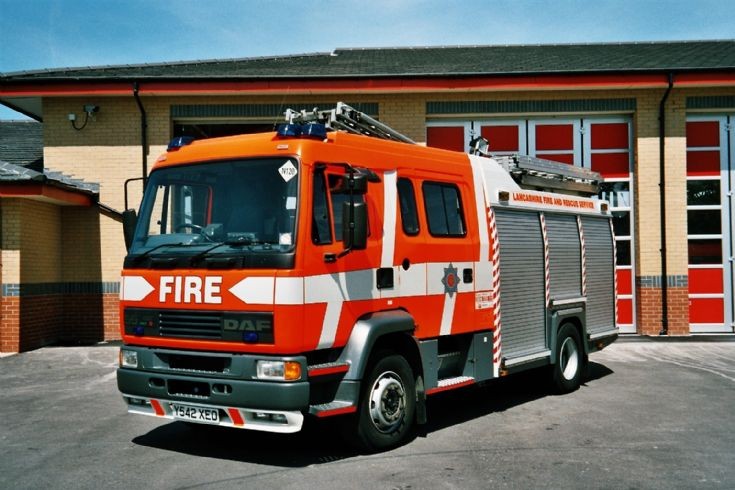 Fire Engines Photos - Leyland DAF 55, Morcambe