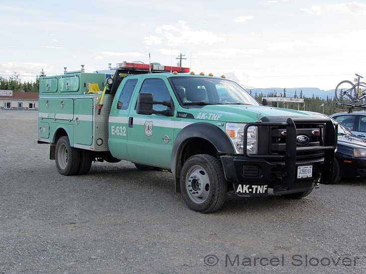 Fire Engines Photos - Forest Service Alaska Ford F-550