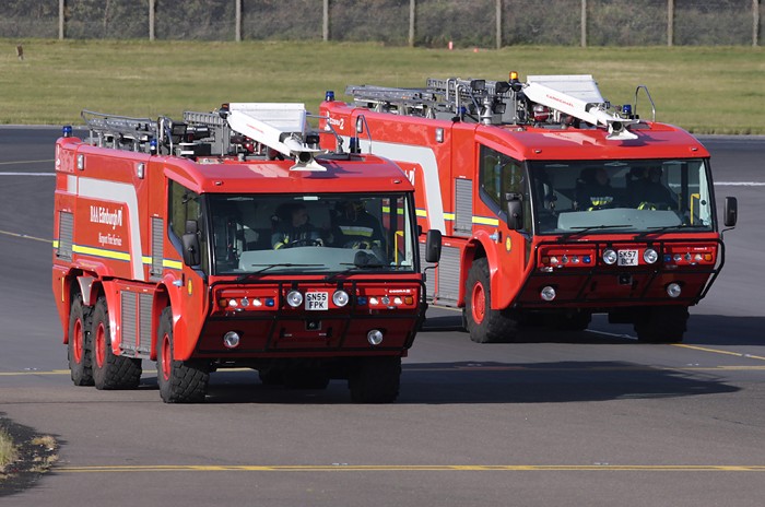 Fire Engines Photos - Carmichael Cobra 2 at Edinburgh Airport