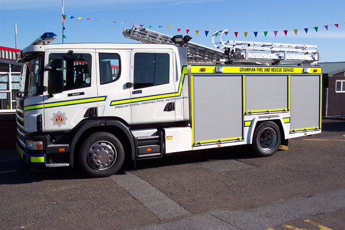 Fire Engines Photos - 481 Grampian Fire Service Buckie