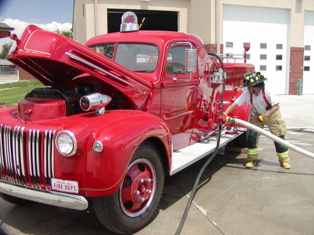 Working with the old girl