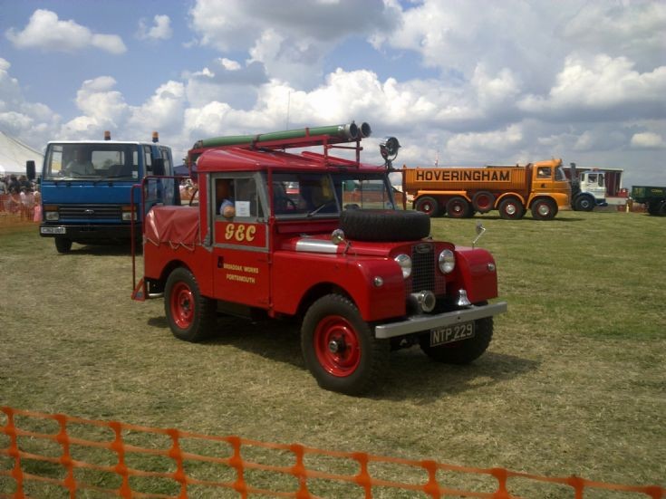 Fire Engines Photos - Land Rover GEC Works NTP 229