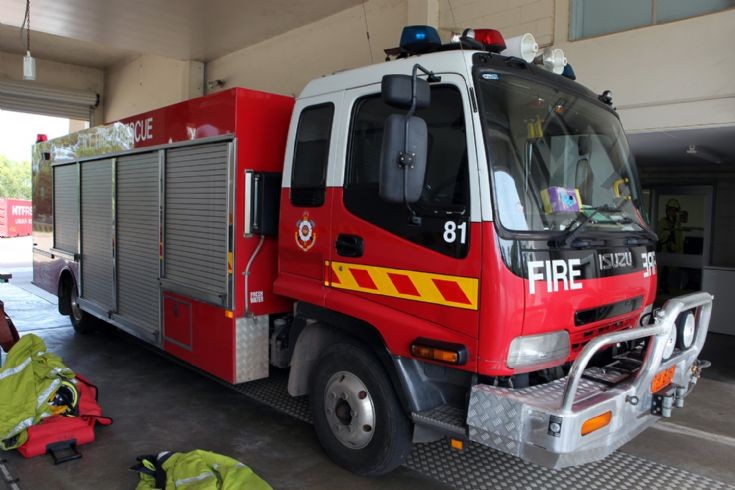 Fire Engines Photos - Northern Territory Fire Service Isuzu Rescue