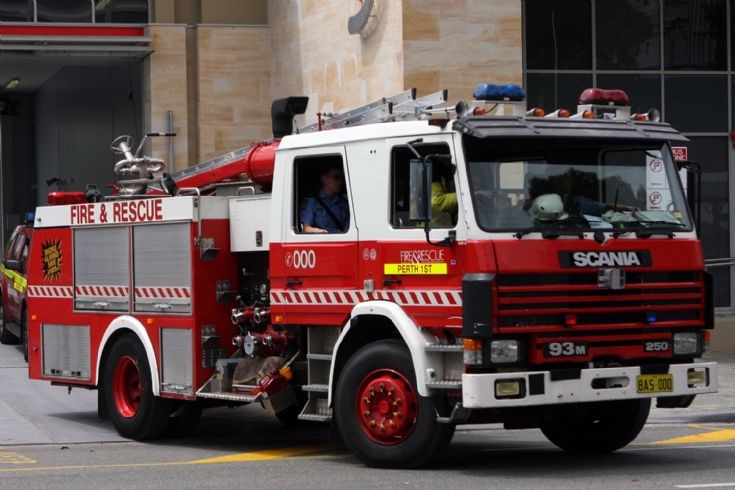 Fire Engines Photos - Western Australia - Scania Perth