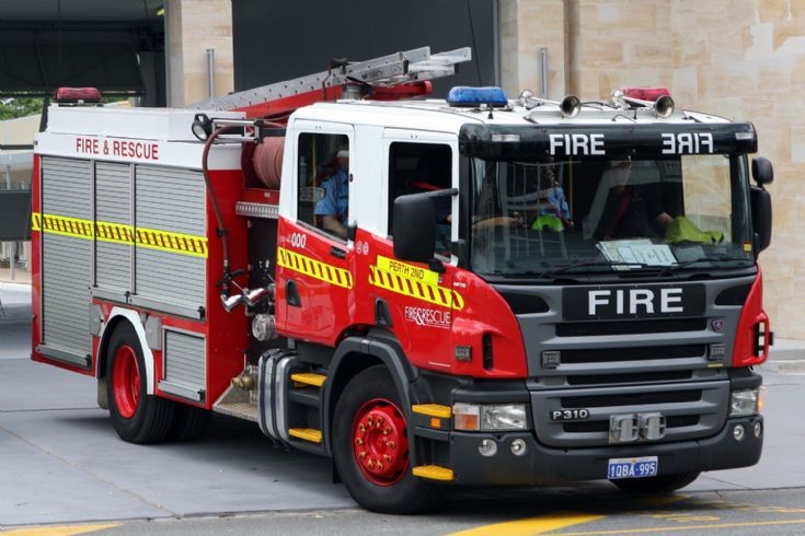 Fire Engines Photos - Western Australia - Scania P310 Perth