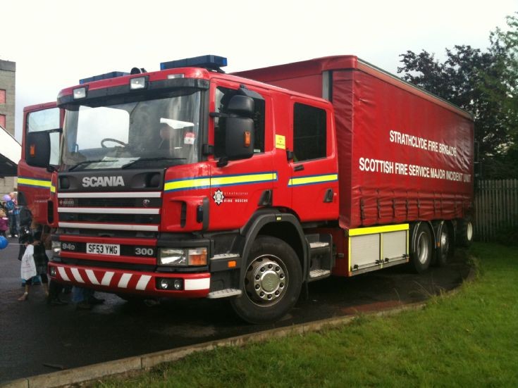 Fire Engines Photos - SF53YMG Scania Strathclyde Fire service
