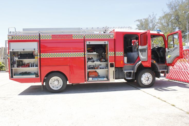 Fire Engines Photos - WRL11 on morning inspection BFRD