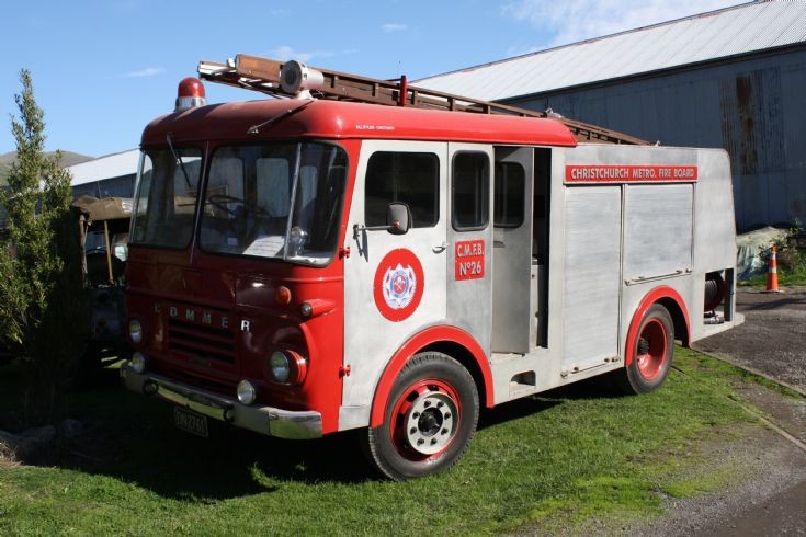 Fire Engines Photos - New Zealand Commers - DN2761