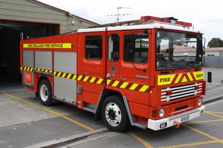 Fire Engines Photos - New Zealand Dennis AFK169