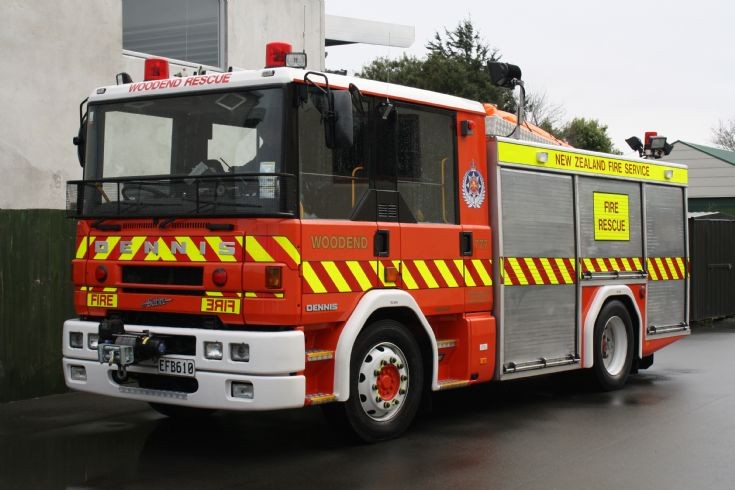 Fire Engines Photos - New Zealand Dennis - EFB610