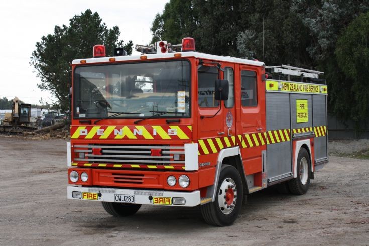 Fire Engines Photos - New Zealand Dennis - CWJ283