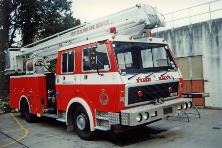 Fire Engines Photos - New Zealand ERF - HU4939
