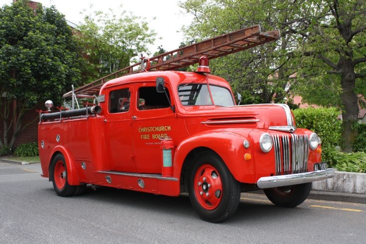 Fire Engines Photos - New Zealand Ford Colonial Motor Company