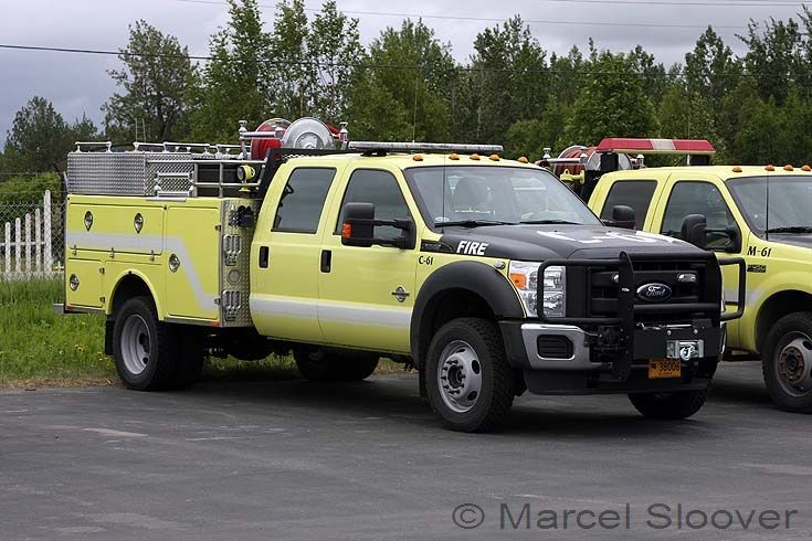 Fire Engines Photos - Ford F550 Forestry Palmer Alaska