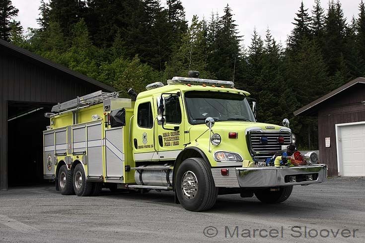 Bear Creek Fire Rescue pumper 118 front station