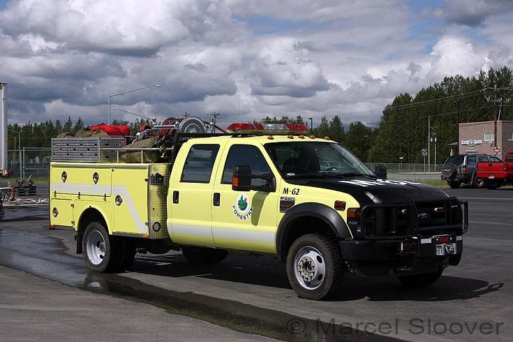 Fire Engines Photos - M62 Forestry Palmer Alaska