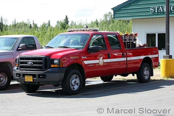 Brush 12 University Fire dept Ford