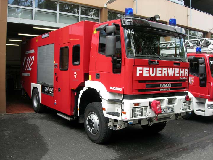Fire Engines Photos - Feuerwehr Cochem HLF 24/16-S Iveco Magirus
