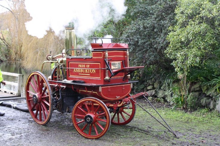 Fire Engines Photos - New Zealand Shand Mason