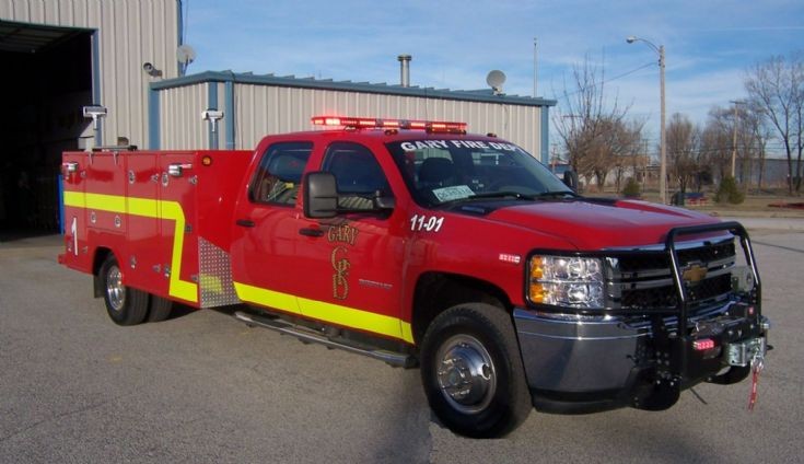 Fire Engines Photos - Gary, Indiana FD Chevy Squad 2